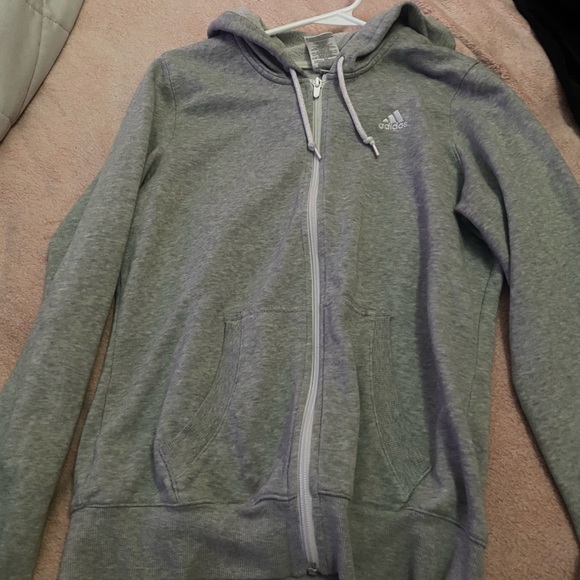adidas | Jackets & Coats | Adidas Zip Up Hoodie | Poshmark